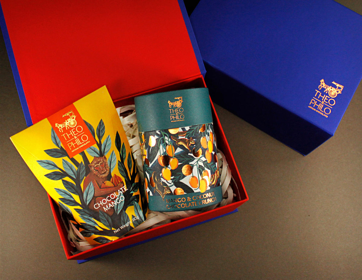 Chocolate Mango Premium Gift Box Set – Theo & Philo Artisan Chocolates