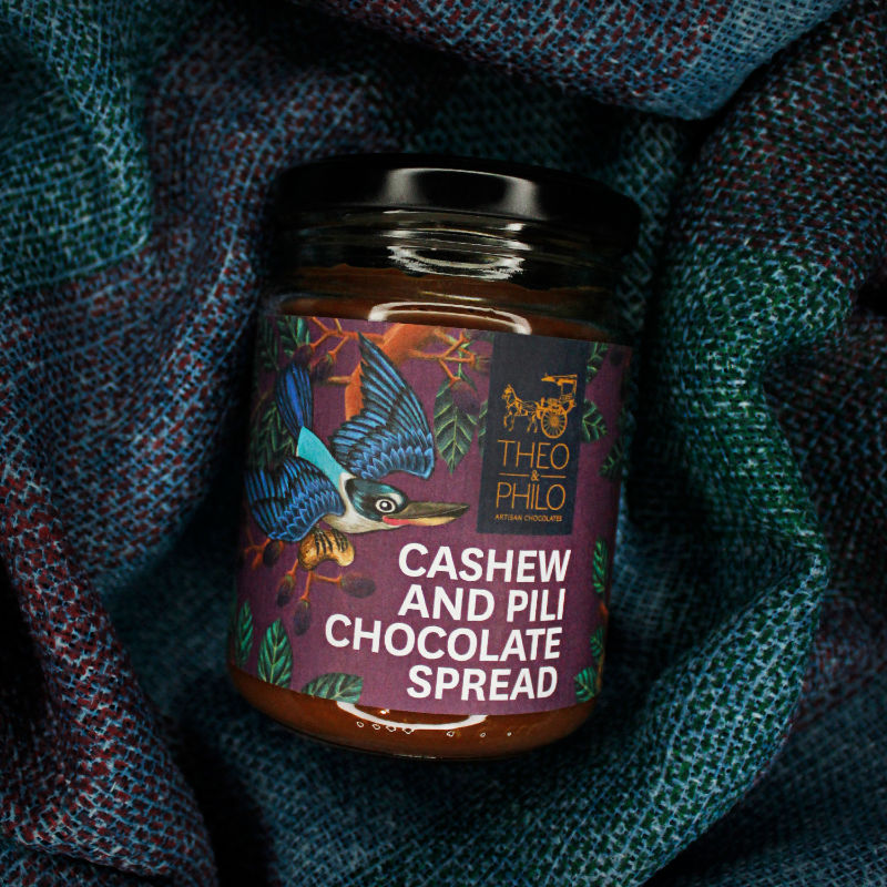 Cashew & Pili Chocolate Spread – Theo & Philo Artisan Chocolates